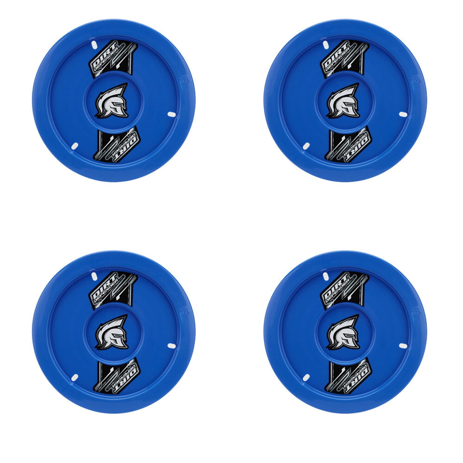 Dirt Defender 15 x 8 Gen II Solid Wheel Covers Mud Covers Dark Blue 4 ...