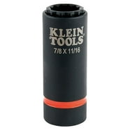Klein Tools 65300 Impact-Rated Pass Through Socket Set, 1/4" Drive, 32 ...