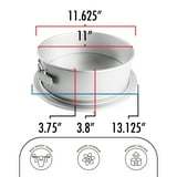 Fat Daddio's PSF-113 Anodized Aluminum Springform Pan, 11 x 3 inch ...
