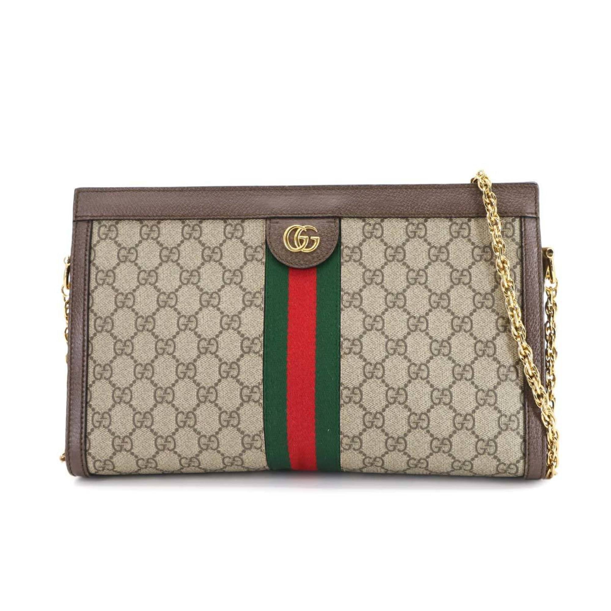 Pre-Owned Gucci Ophidia GG Medium Shoulder Bag in Supreme Canvas and ...