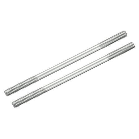 M4x80mm 304 Stainless Steel Push Rod Double End Threaded Rod for DIY ...