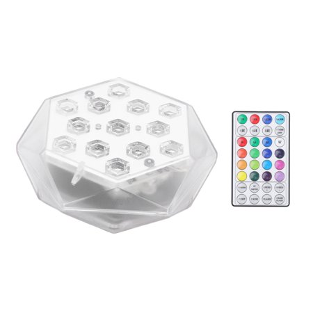 Color Changing Submersible Light, 1500mah Battery Submersible LED Light ...