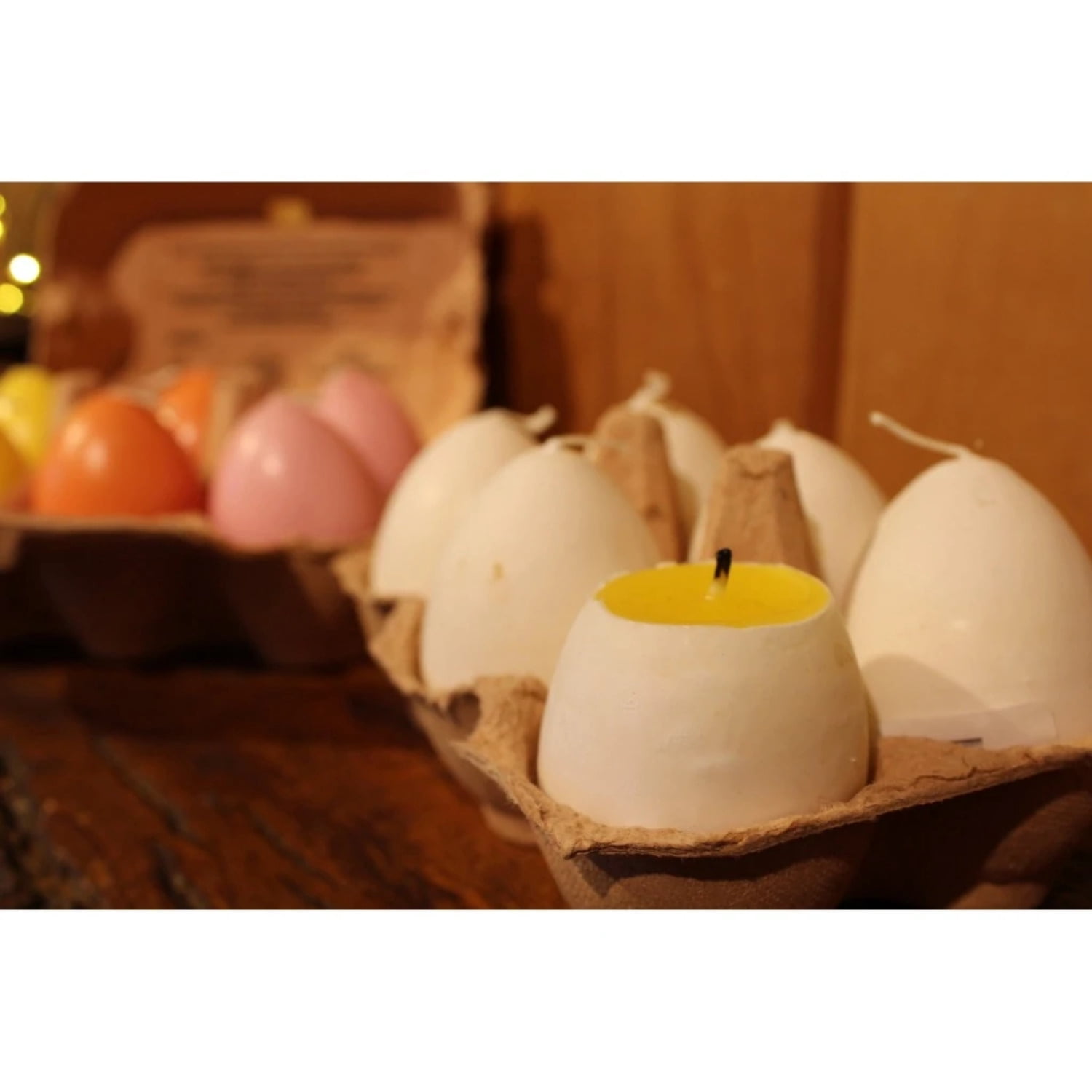 Easter Egg Shaped Votive Candles