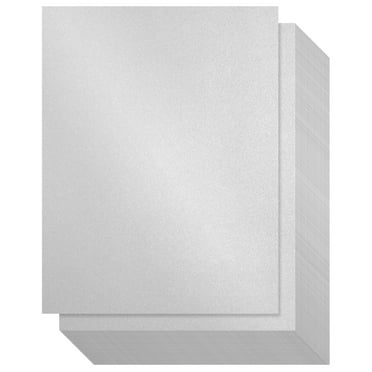 DCWV Single-Sided Cardstock Stack 6"X6" 18/Pkg-Solid Silvers Glitter ...