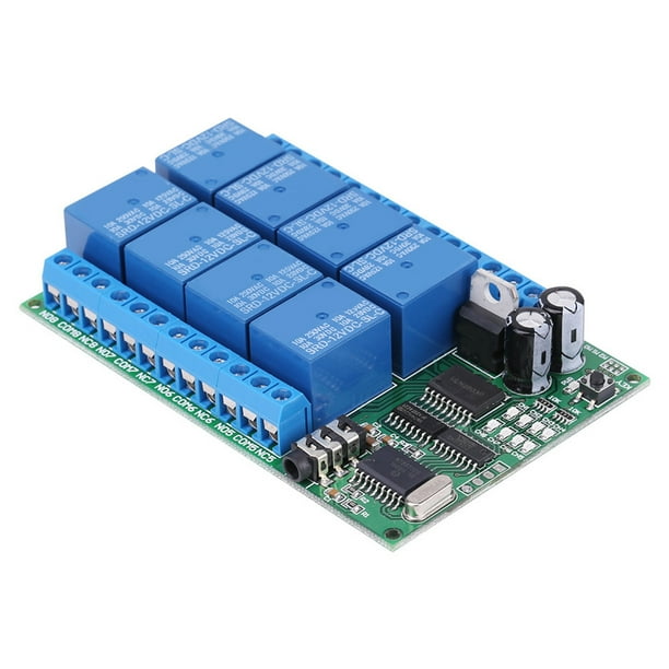 8-Channel Relay Non-Locking Momentary Remote Control Switch DTMF Audio ...