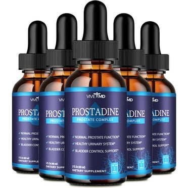 (5 Pack) Prostadine Prostate Support Drops - Natural Prostate Health ...