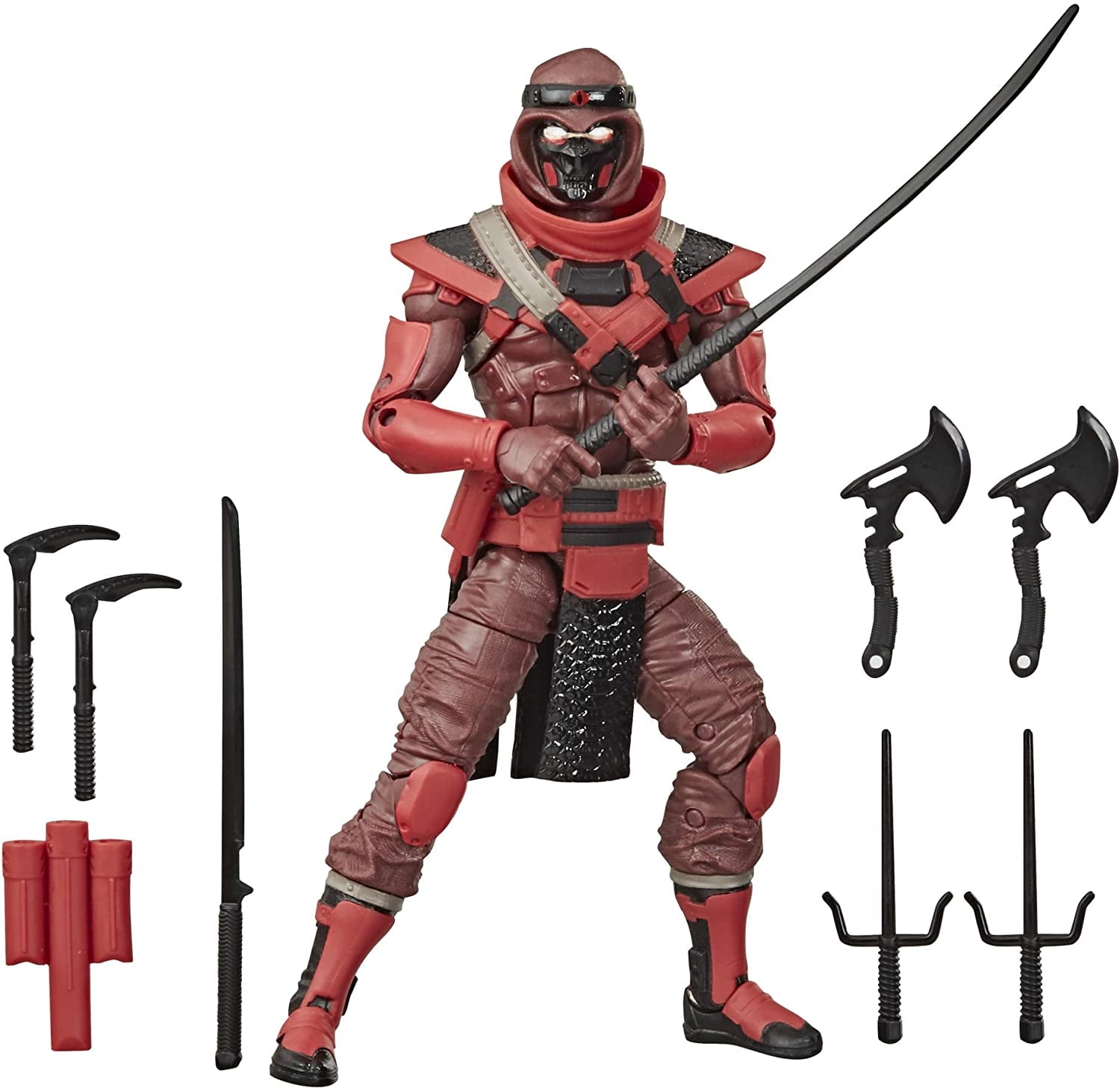 G.I. Joe Hasbro Serie Clasificada Red Ninja Action Figure 08 Juguet ...