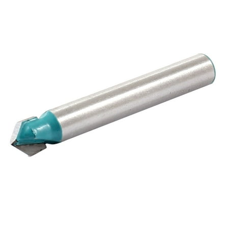 Carpentry Sharp V Type Slotting Cutting Router Bit 1/4" x 1/4 ...