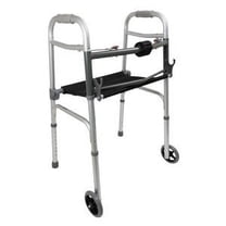Drive Medical Clever Lite LS Rollator Walker with Seat and Push Down ...