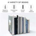11 Lattice Adjustable Triangle File Holder Book Rack, Vertical Desktop ...
