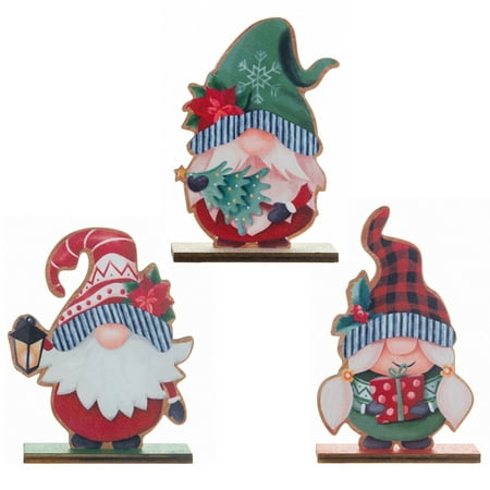 SHENMO 3 pieces Christmas decorations faceless gift for the elderly ...