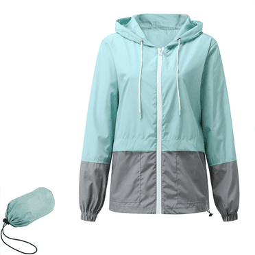 SaphiRose Womens Waterproof Rain jacket Lightweight Active Outdoor ...