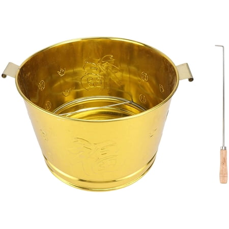 1 Set Stainless Steel Burn Barrel Paper Money Incinerator Burn Drum ...