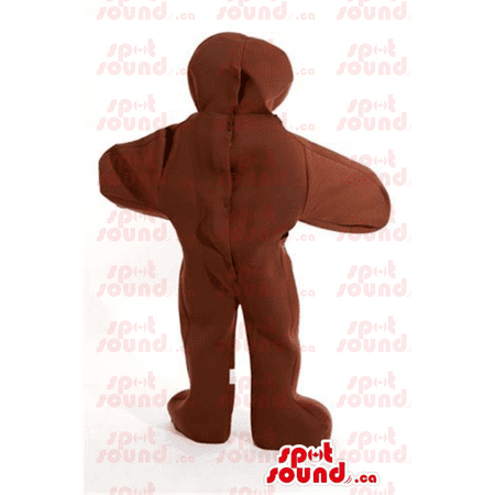 Ginger Bread Man Cake Plush SPOTSOUND Mascot With Red Buttons - Human ...