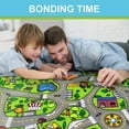 Toyvelt Kids Educational City Life Play Mat - Toddler Toy Trucks ...