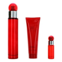 Perry Ellis 360 Red 3 Pc Gift Set - 3.4oz EDT Spray, 7.5ml EDT Mini ...
