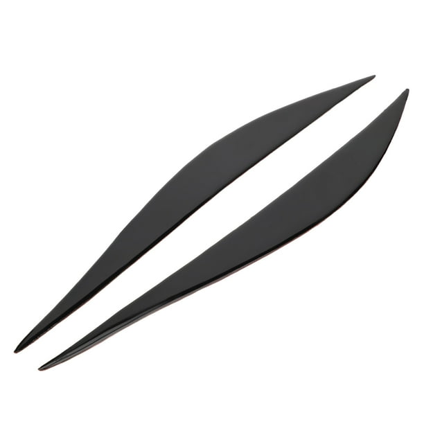 Headlight Eye Lid,Pair Headlight Eyebrow Eye Front Headlight Eyelid ...