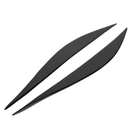 Headlight Eye Lid,Pair Headlight Eyebrow Eye Front Headlight Eyelid ...