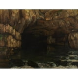 Gustave Courbet 24x19 Black Modern Framed Museum Art Print Titled - La ...