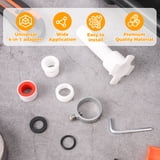 Tub Spout Adapter Universal 4 in 1 Bathtub Spout Conversion Kit Easy ...