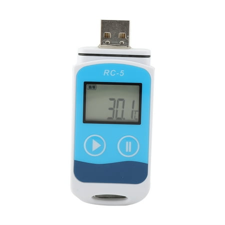 FLAMEEN RC-5 Data Logger,Portable RC-5 Temperature Data Logger Mini ...