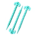 10Pcs Plastic Tent Pegs, Heavy Duty Plastic Tent Nails for Fixing ...