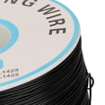 YAHHU 30AWG Tinned Copper Wrapping Wire Single Strand Cable, Black (656 ...
