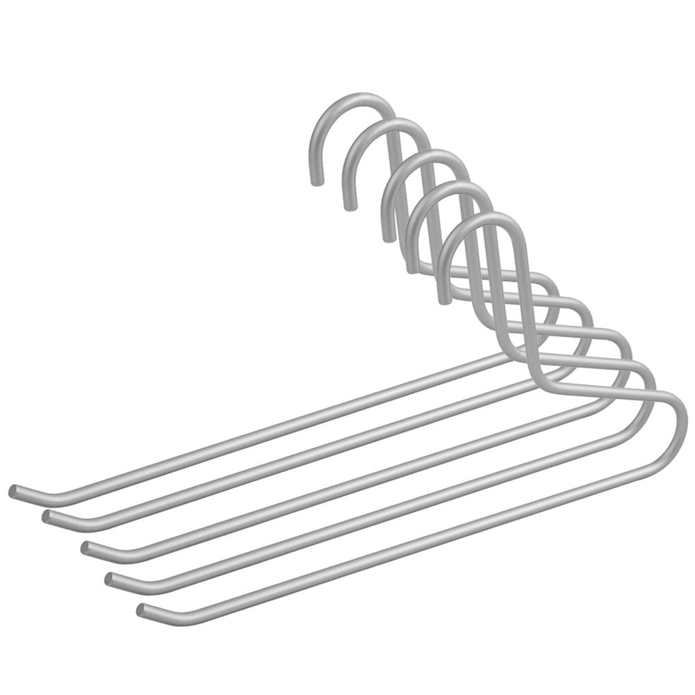 Closet Storage L Shape Hangers Heavy Duty Suit Scarf Organizer For Home ...