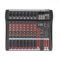 Pyle PMXU43BT 4 Channel Bluetooth Sound Board Mixer System for DJ ...