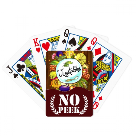 Vegetables Corn Redish Chinese cabbage Peek Poker Playing Card Private ...