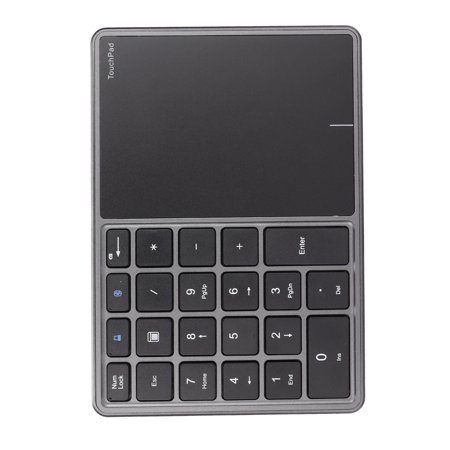 Numeric Keypad With Touchpad, ABS Material Type C Port 7.5 Degree Angle ...