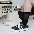 AMITOFO Diabetic Socks for Men Women, Extra Wide Diabetic Ankle Socks ...