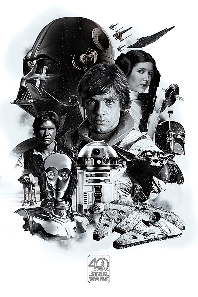 Star Wars: Episode IV - A New Hope - Movie Poster / Print (40Th ...