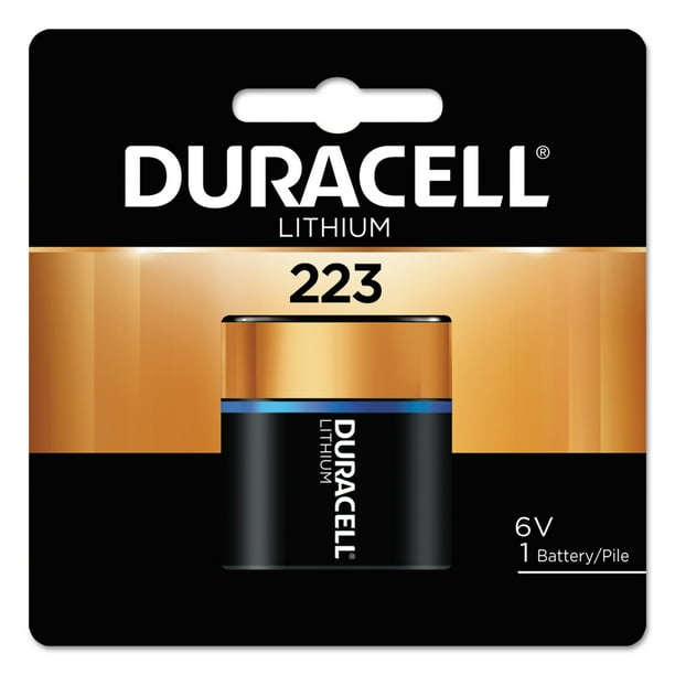 Duracell Ultra High Power Lithium Battery, 223, 6V, 1/EA -DURDL223ABPK ...