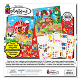 Colorforms Farm Picture Playset - the Classic Picture Toy that Sticks ...