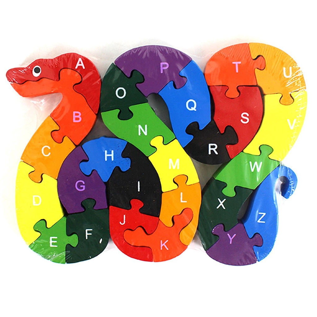 1 Set 26pcs Alphabet Wooden Puzzle Jigsaw Kids Number Block Preschool ... 1 Set 26pcs Alphabet Wooden Puzzle Jigsaw Kids Number Block Preschool ...