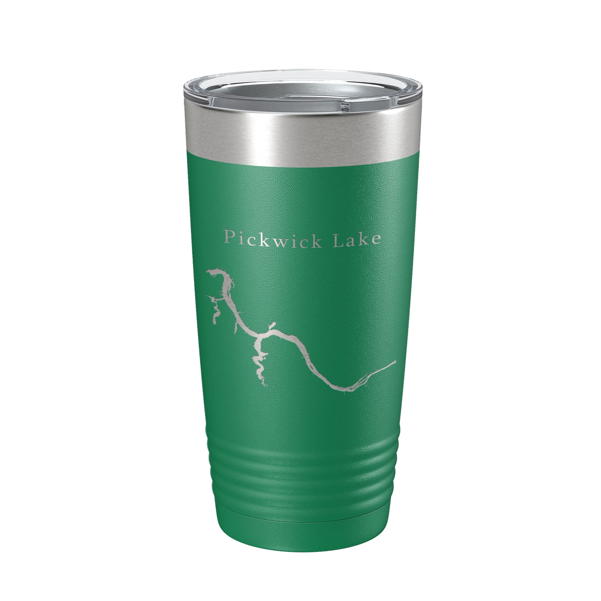 Pickwick Lake Map Tumbler Travel Mug Insulated Laser Engraved Coffee ...