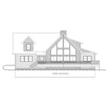 001-3442: A-frame Cabin 3 Bed, 4 Bath Luxury Home Plan, 5690 Sq Ft: Full Blueprints with License ...
