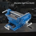 Benchtop Cross Slide Vise 6 Inch, X-Y Compound Vise with 9.4"x8" Travel ...