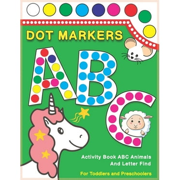 Dot Markers Activity Book! ABC Learning Alphabet Letters ages 3-5 ...