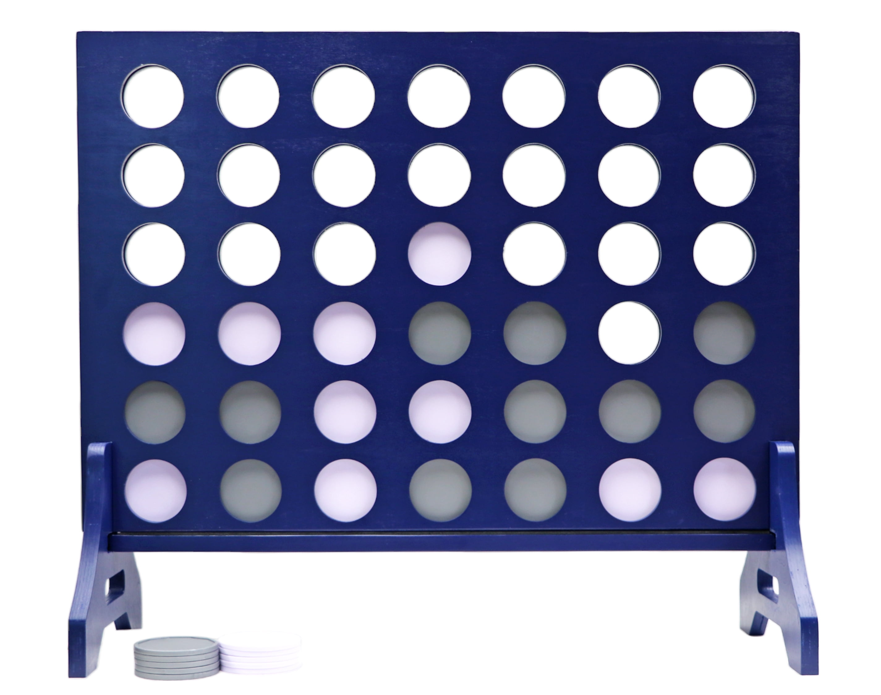 Tailgating Pros Premium Giant Four in a Row with Carrying Case - Jumbo ...