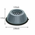 Style&, Washing Machine Anti-Vibration Foot Pads, Rubber Shockproof Mat ...