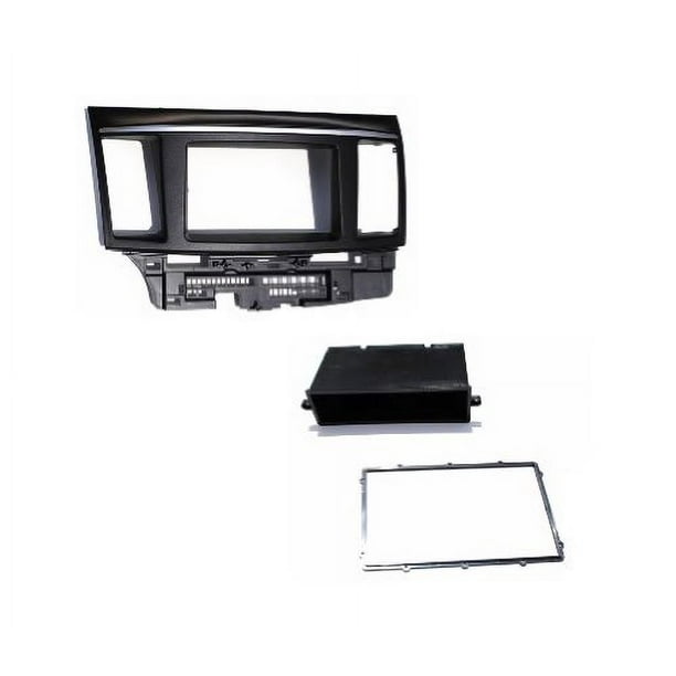 Aftermarket Radio Stereo Double Din Dash Installation Install Kit Wire Harness Compatible with Mitsubishi Lancer Lancer Evolution 2007 2017 Walmart