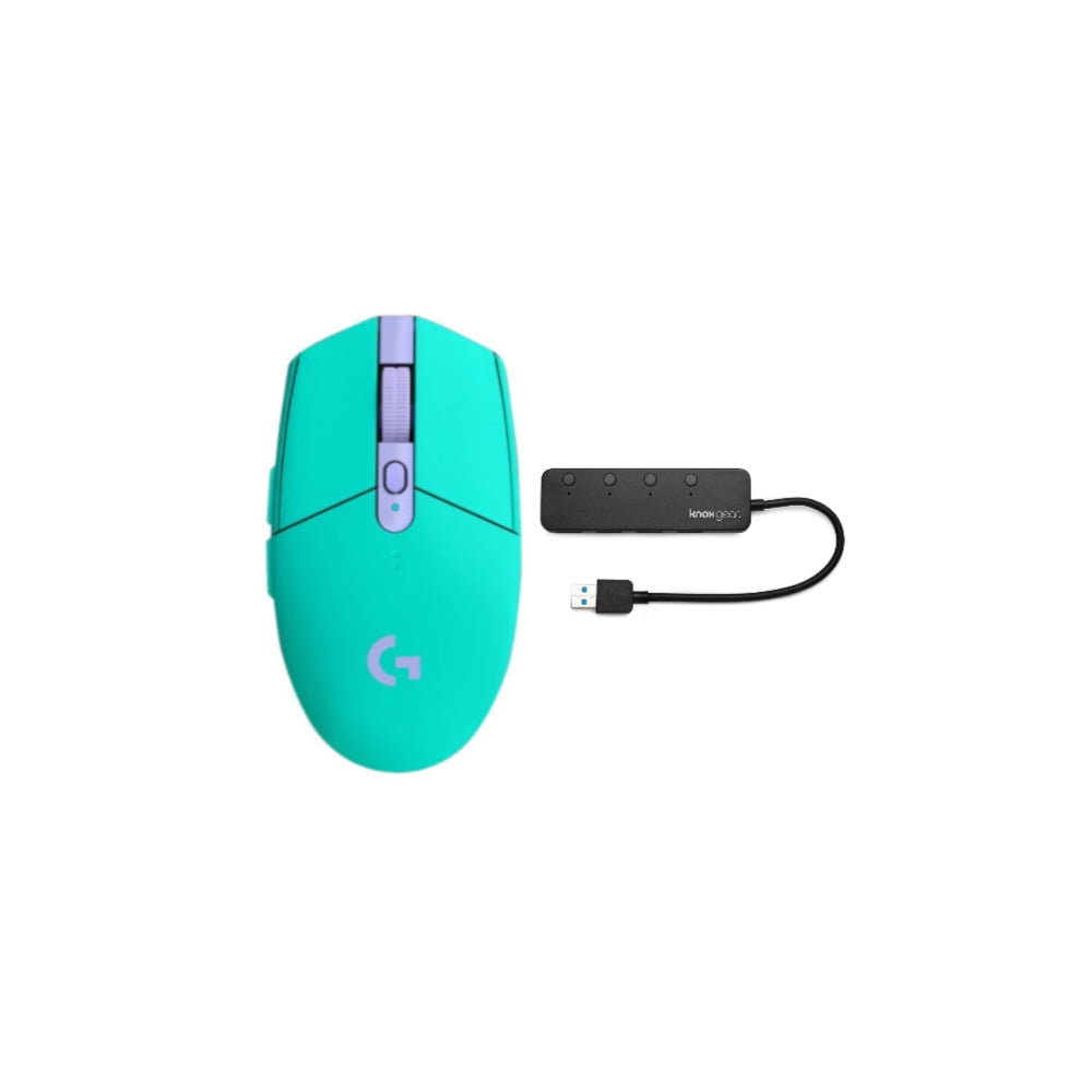 Logitech G305 Lightspeed Wireless Gaming Mouse (Mint) Bundle with 4 ...