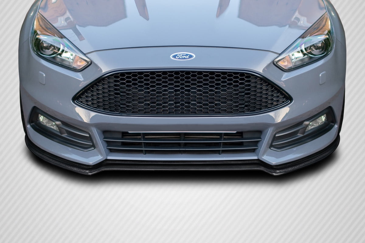 2015-2018 Ford Focus ST Carbon Creations Max Front Lip Under Spoiler -1 ...