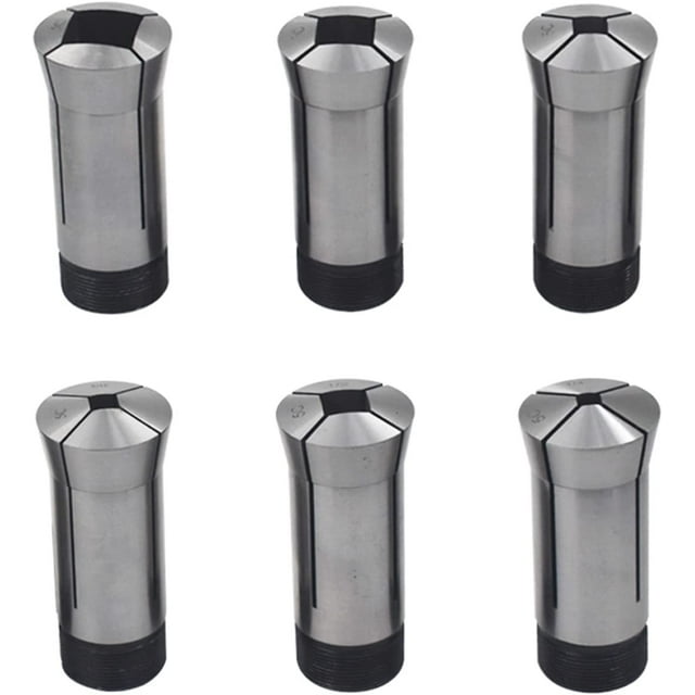 waltyotur Collet Set 5C Square Hole Collet 1/4-3/4 Inch for Machining ...
