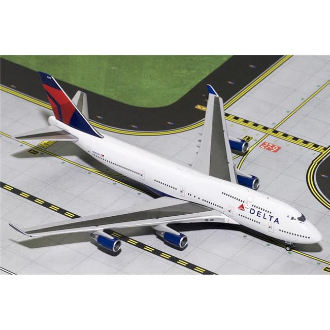 Gemini Jets 1-400 GJ1640 Delta Air Lines Boeing 747-400 1-400 Model ...
