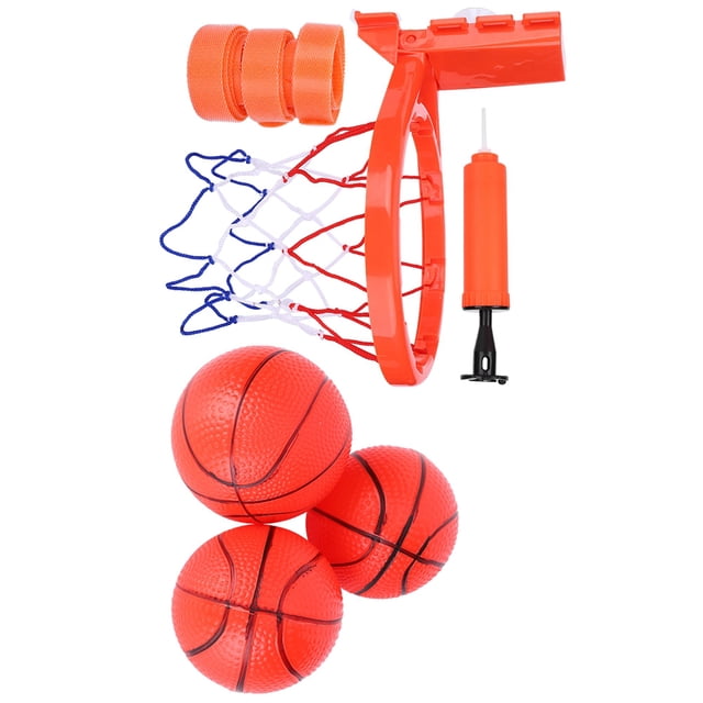 Basketball Tool,Basketball Hoop 2-in-1 Sucker Bathing Basketball Toy ...