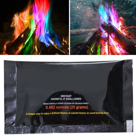 Willstar Mystical Fire Flame Colorant Magical Flames Long-Lasting Flame ...