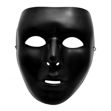 Walmart Red Full Face Mask for Masquerade and Theater Costume Party ...